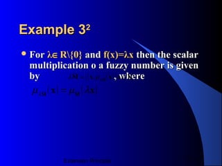 Extension principle | PPT