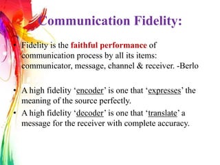 Fidelity Definition