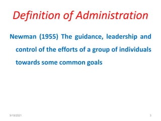 Extension administration | PPTX