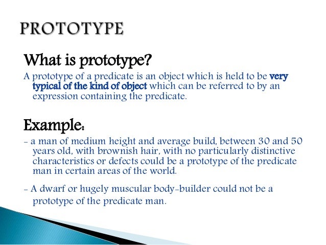 Extension and Prototype