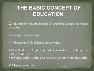 Extension education | PPTX