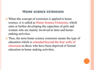 Extension education and communication | PPTX