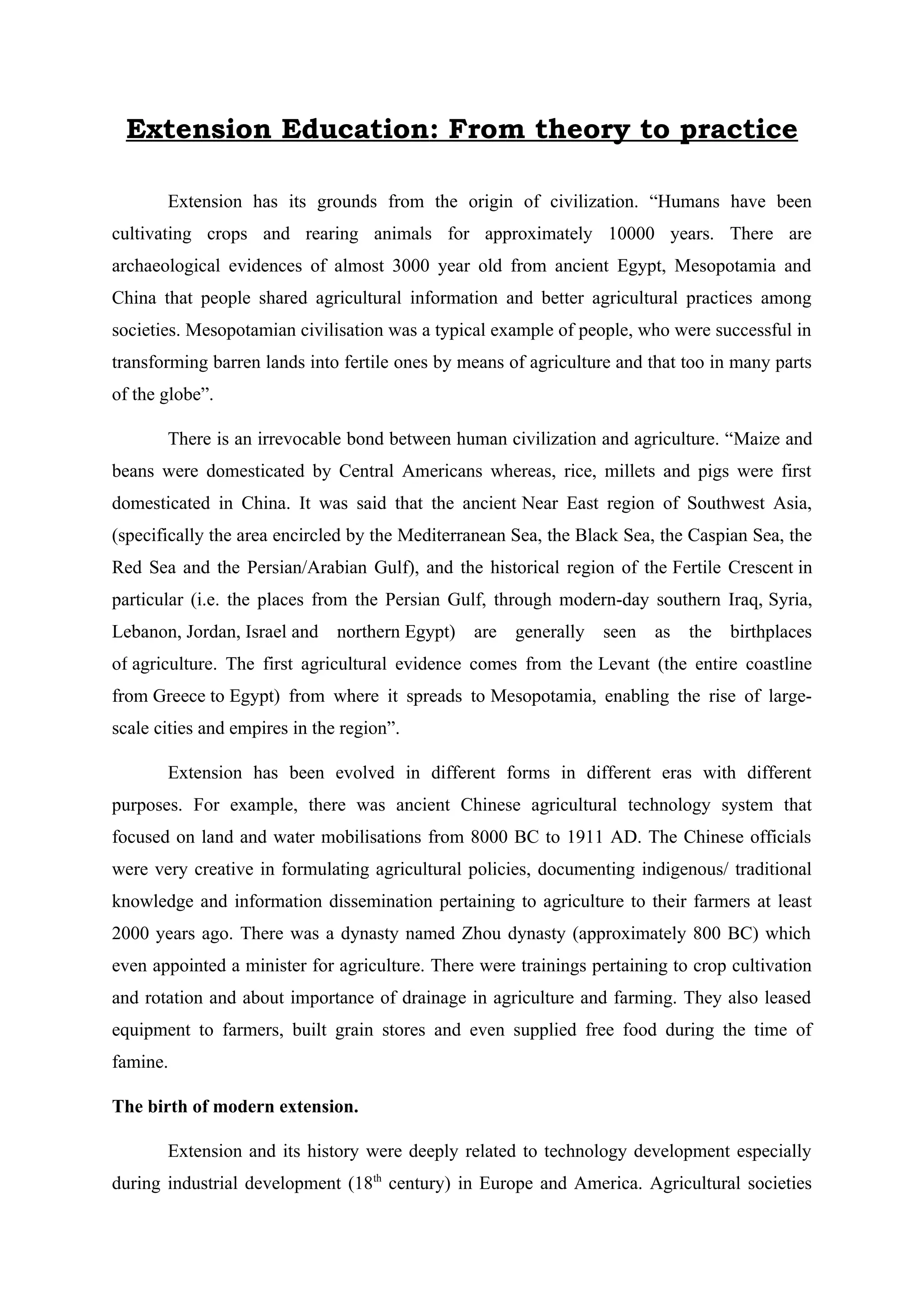 Extension Education: From theory to practice by Dr Subin K Mohan.docx