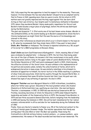 Extension for the history boys | PDF