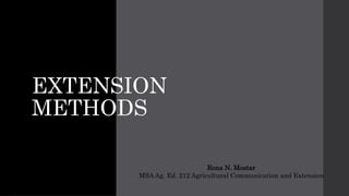 EXTENSION METHODS- report.pptx