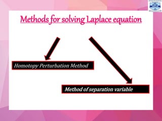 Homotopy Perturbation Method | PPTX