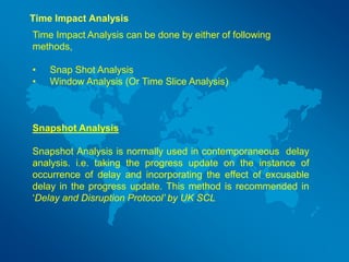 Extension of time Analysis | PPTX