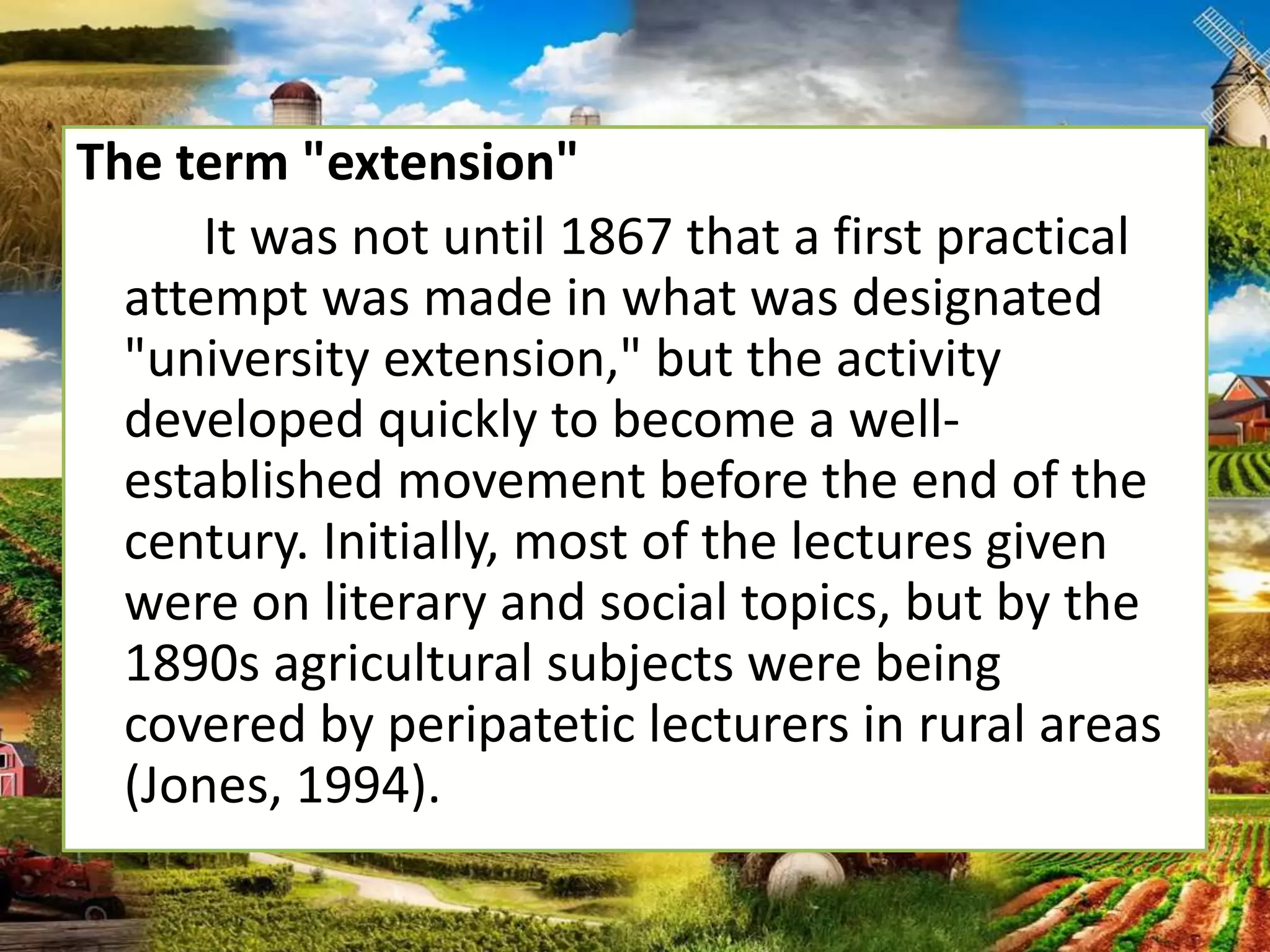 Agriculture Extension and Communication ver1.2 | PPTX