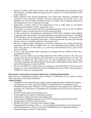 Extension reforms and innovations in technology disseminat… | PDF