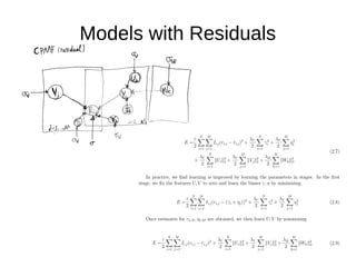 Probabilistic Matrix Factorization (extensions of models) | PPT