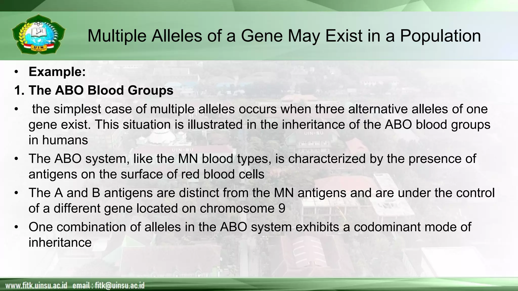 Extensions of Mendelism.ppt