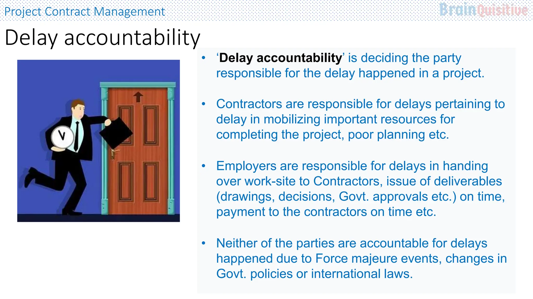 Extensions of Time - Contract Management | PPTX