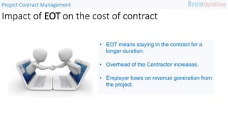 Extensions of Time - Contract Management | PPTX