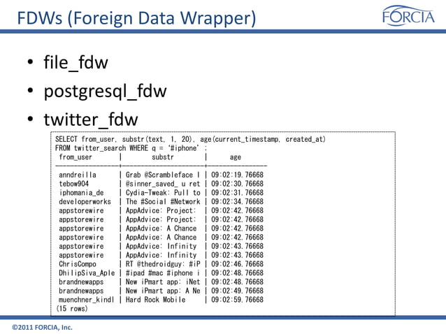 Extensions on PostgreSQL | PPT Extensions on PostgreSQL | PPT
