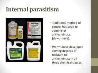 Extension’s role in parasite control | PPTX