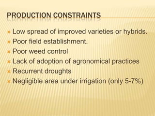 Extension strategies for popularizing millet | PPTX