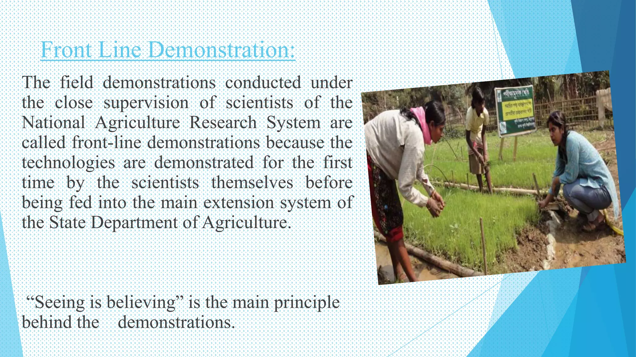 Extension system in India | PPTX