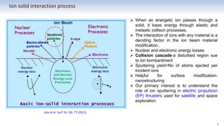Sputtering yield and nanopattern formation study of BNSiO2 (Borosil) at ...