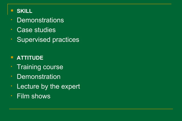 Extension teaching methods | PPT | Workshops and Classes | Hobbies ...