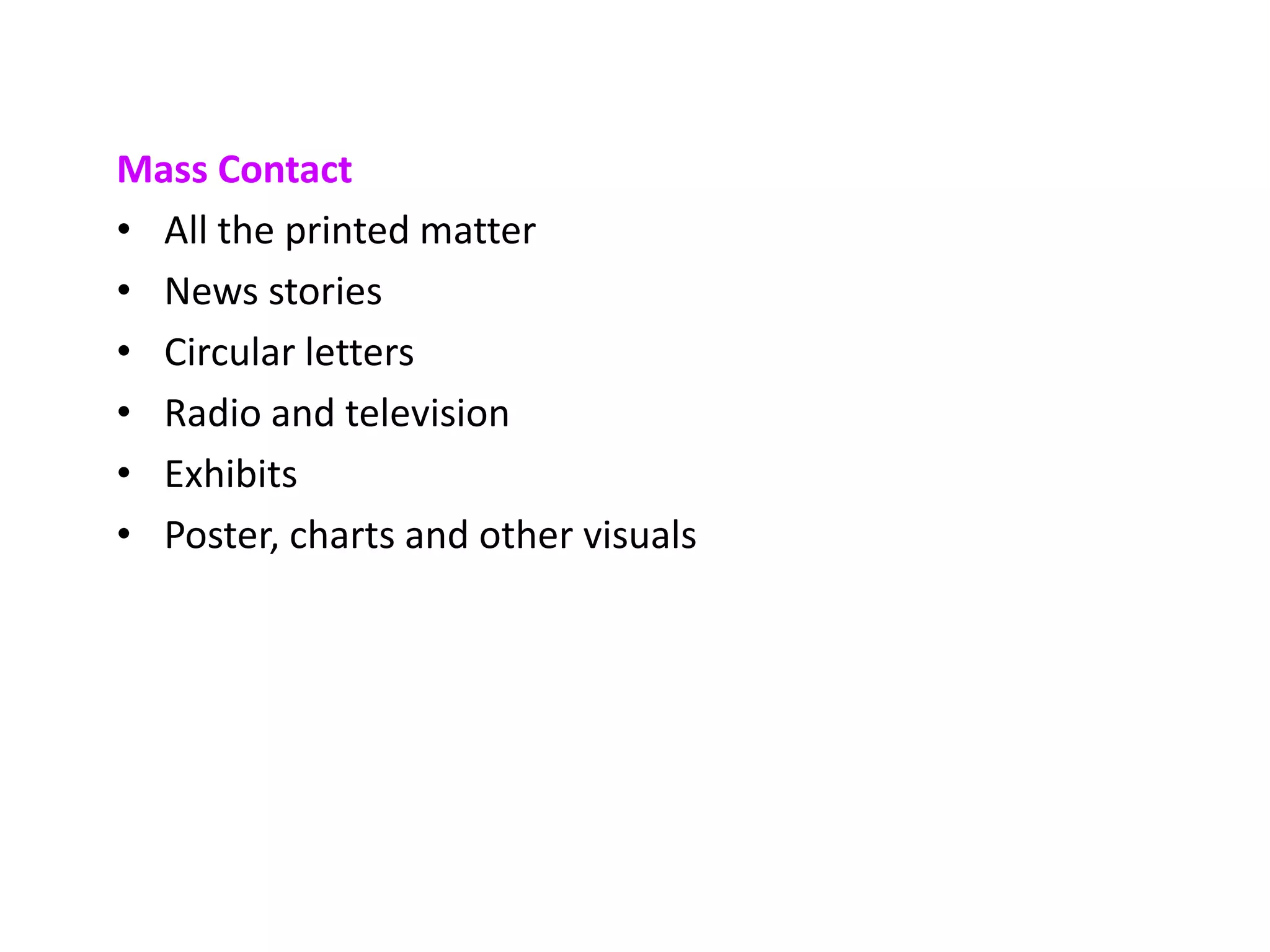 Extension teaching methods | PPTX