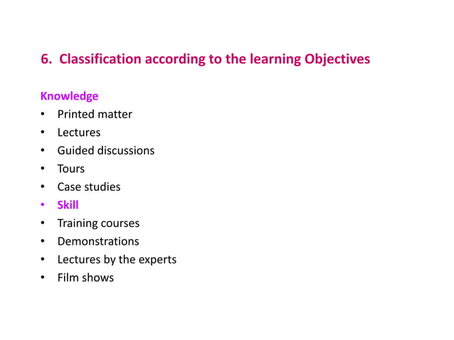 Extension teaching methods | PPTX