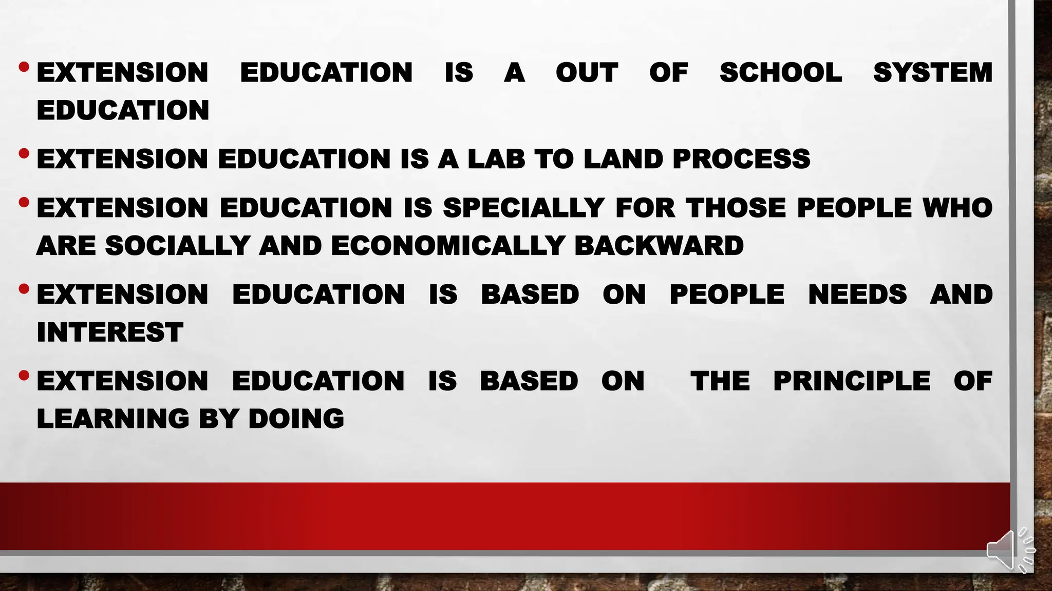 EXTENSION TEACHING PROCESS AND STEPS OF EXTENSION EDUCATIONpptx | PPTX