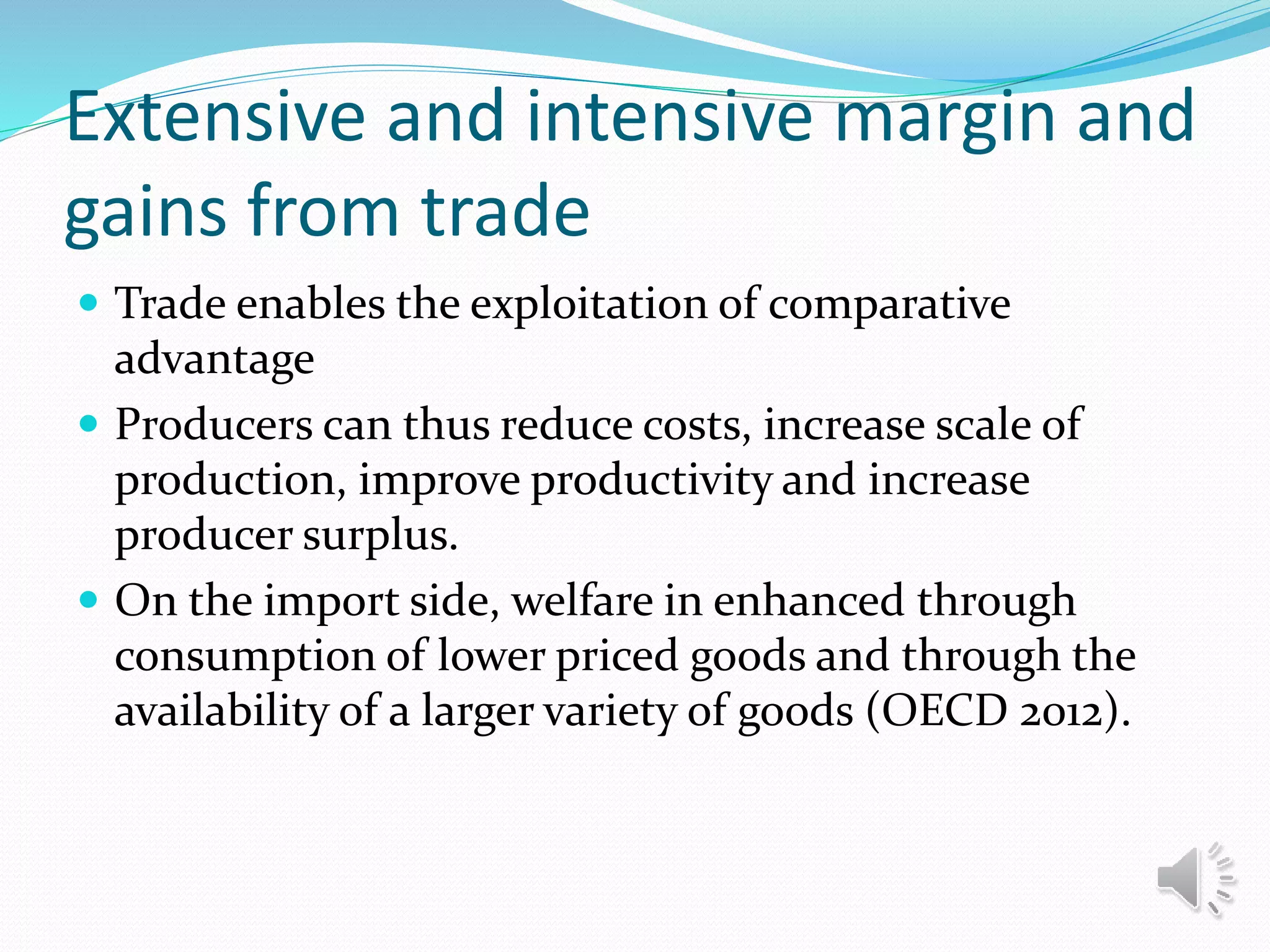 Extensive and intensive margins of india’s pulses trade | PPTX