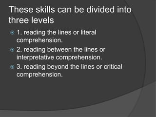 Extensive reading | PPT