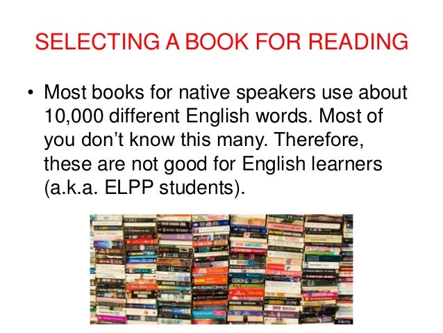 Introduction to Extensive Reading for English Learners