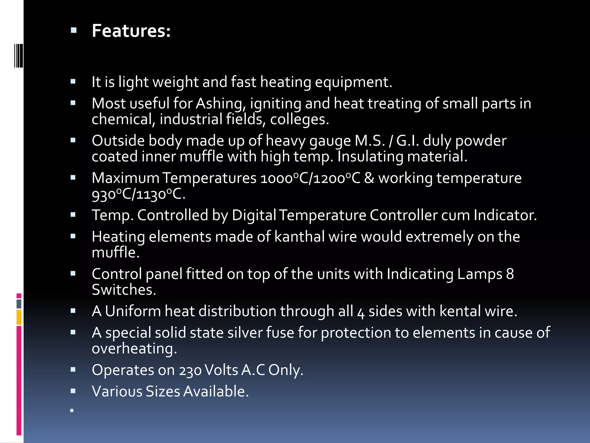 Extensometer for utm machine and muffle furnace | PPTX