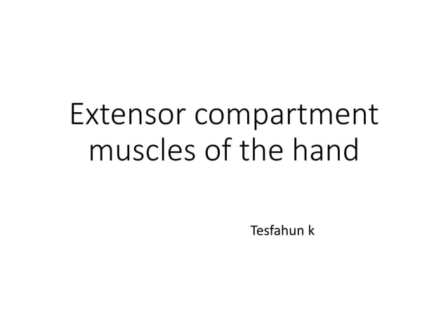 Extensor compartment of the hand..tesf.pptx