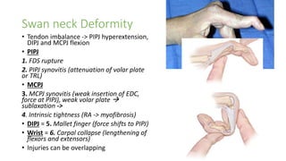Extensor tendon injury | PPTX
