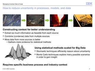 Extent 2013 Obninsk Managing Uncertain Data at Scale | PPT