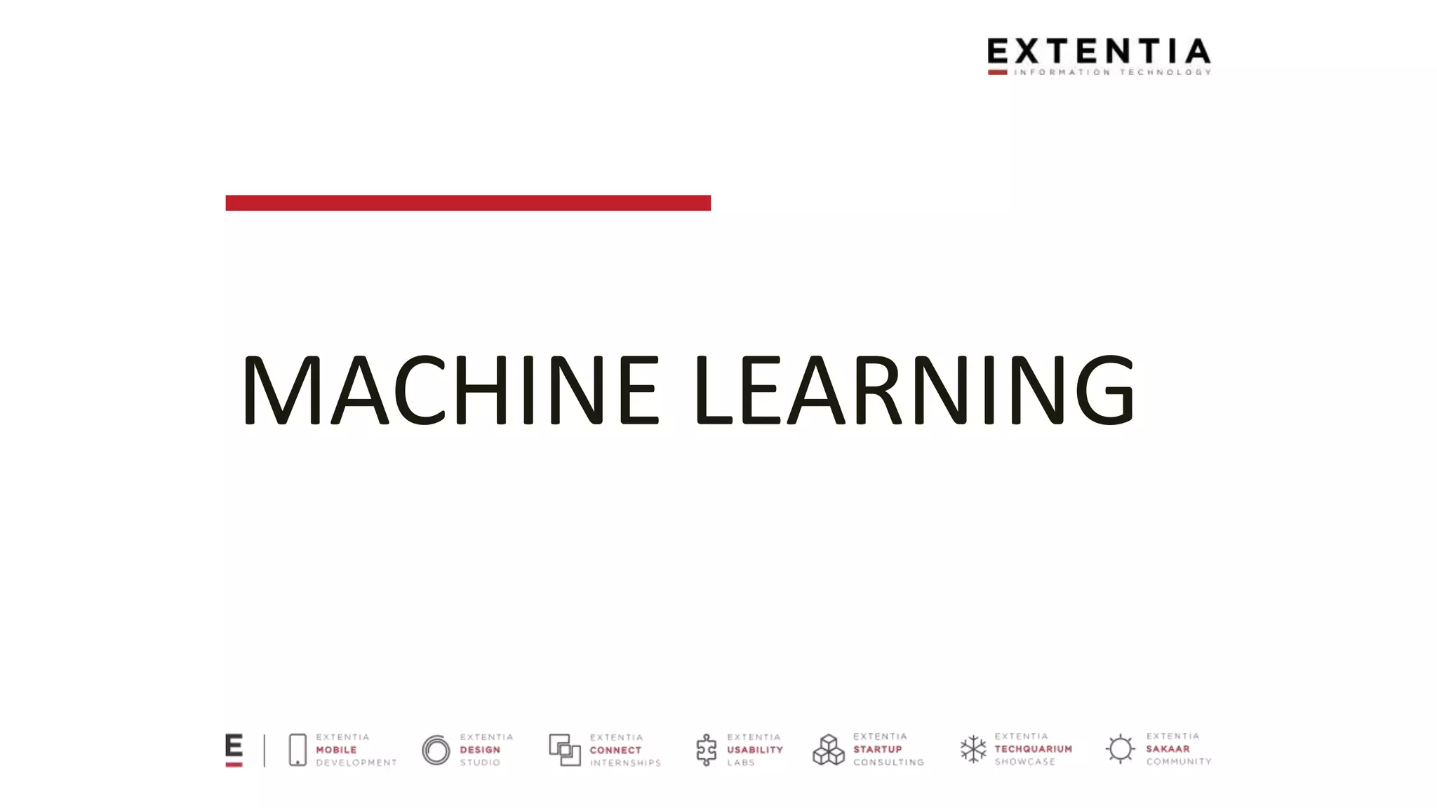 Machine Learning -- The Artificial Intelligence Revolution | PPTX