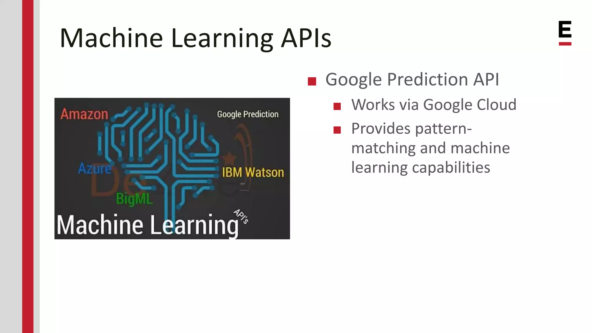 Machine Learning -- The Artificial Intelligence Revolution | PPTX