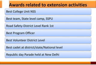 Extention activities-NAAC | PPTX
