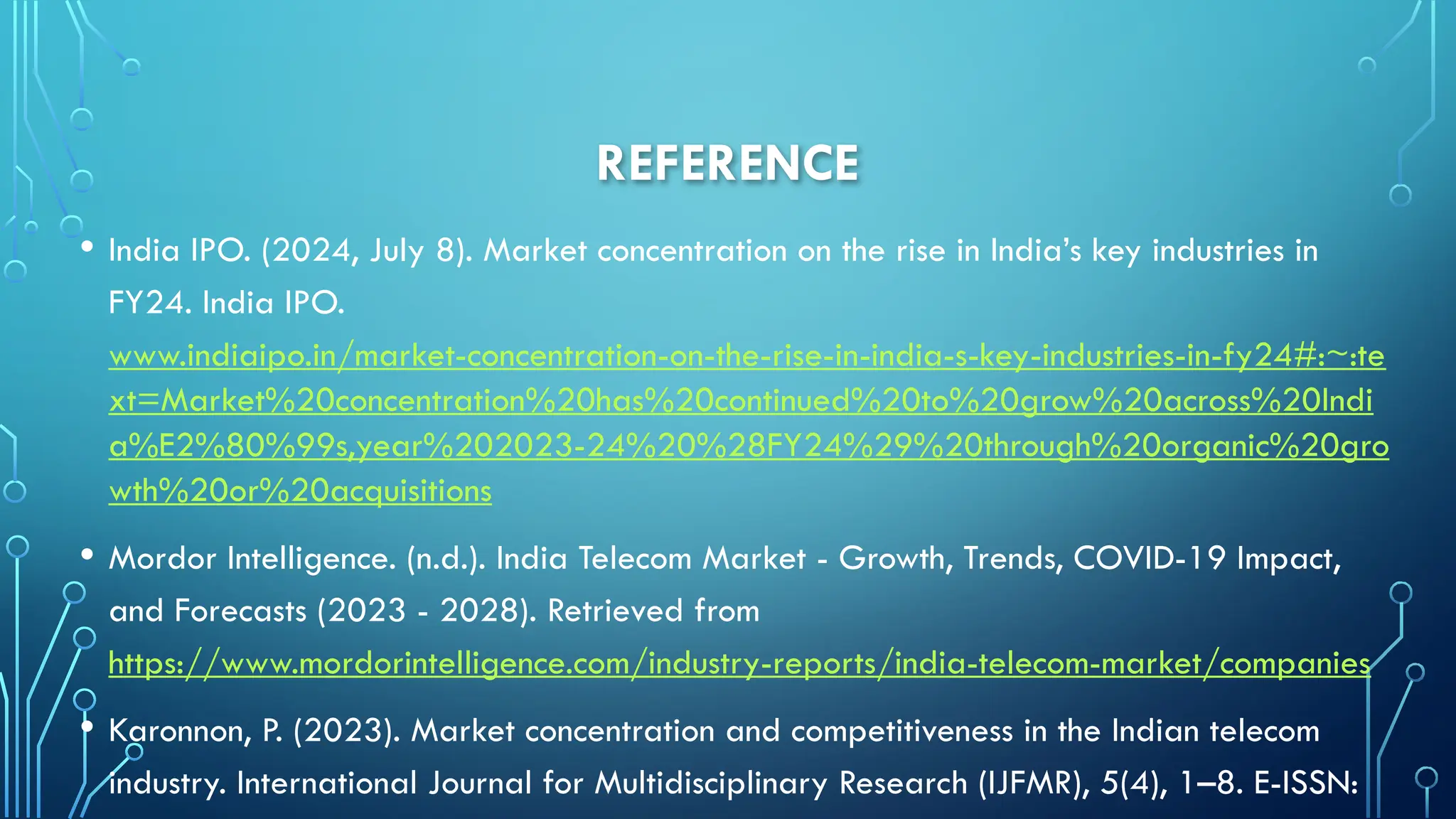 Extent of market concentration and performance of a.pptx