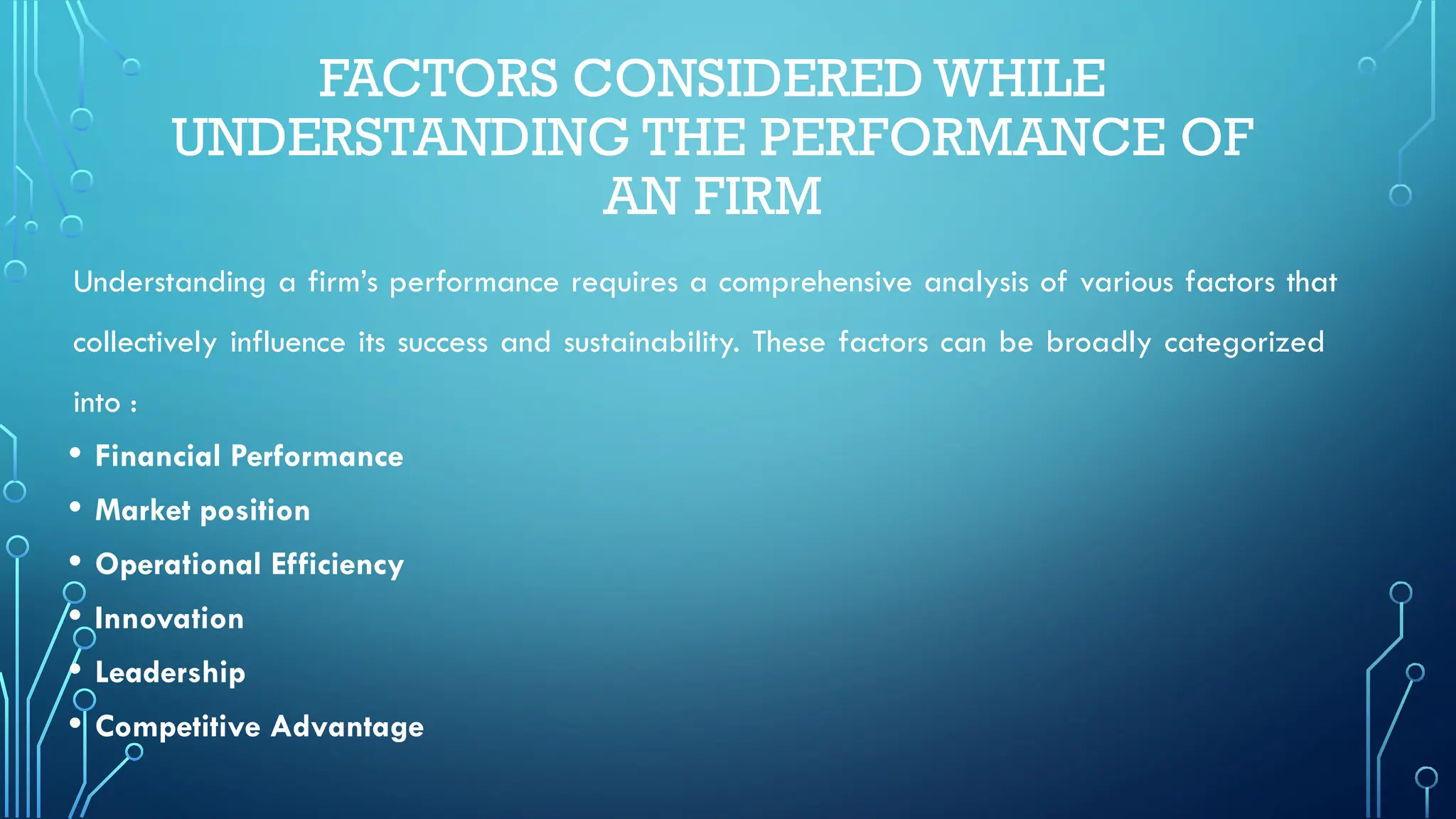 Extent of market concentration and performance of a.pptx