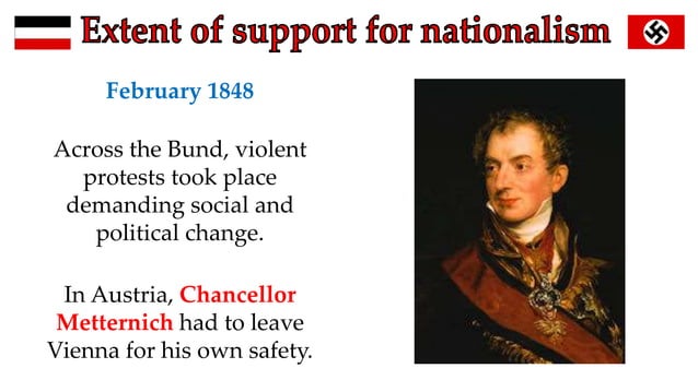 Extent of support for German nationalism 1840s | PPT