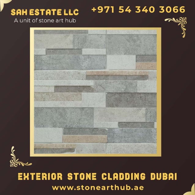 Exterior Stone Cladding in Dubai- ☎ +971 54 340 3066 | PDF