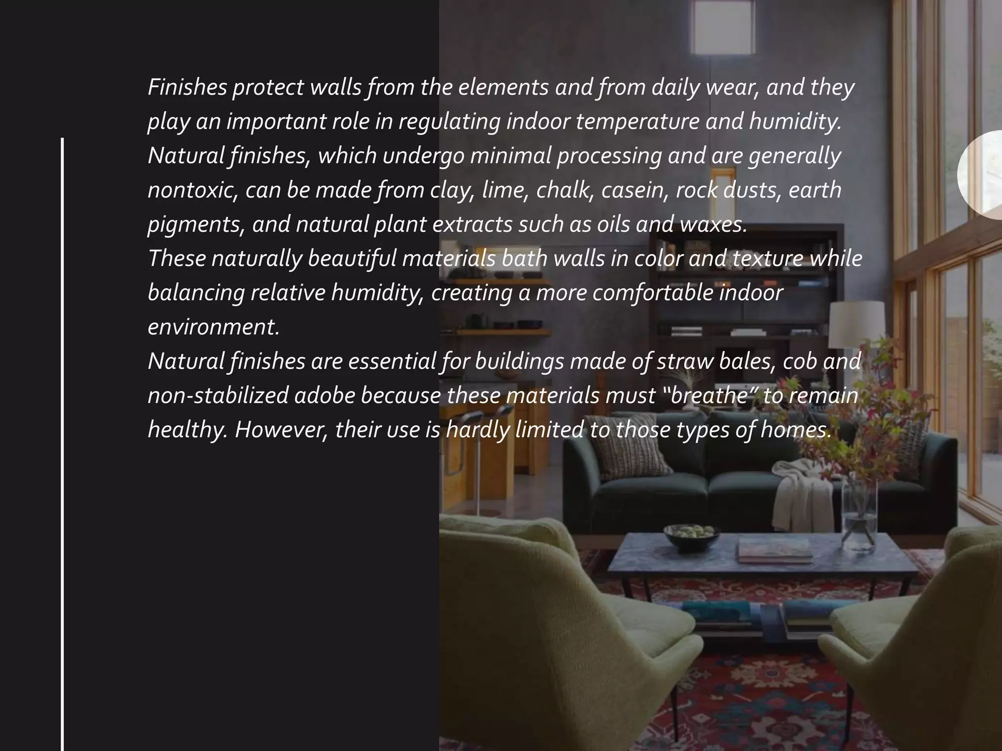 Exterior and interior Finishes- Building Construction | PPTX