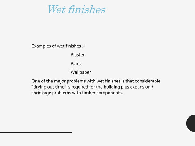 Exterior and interior Finishes- Building Construction | PPTX