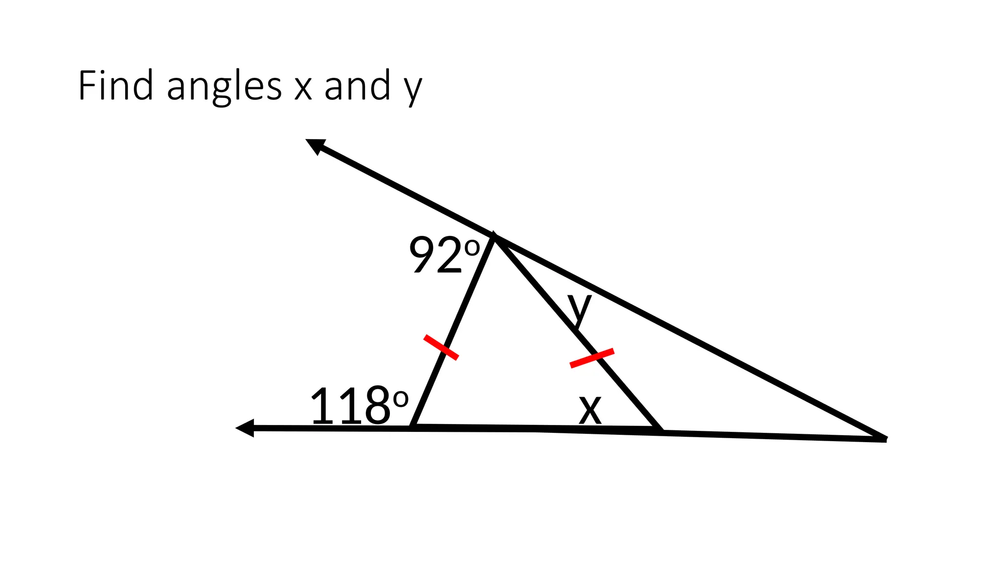 Illustrate The Exterior Angle Theorem Pptx