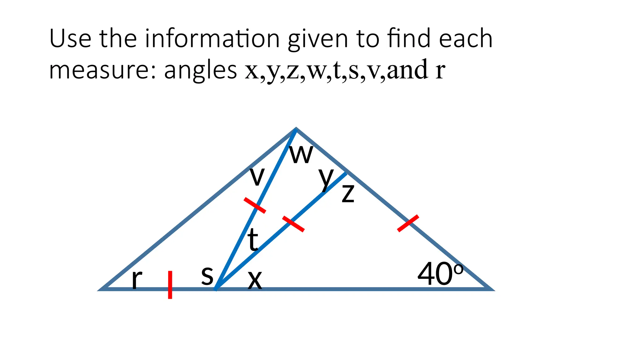 Illustrate The Exterior Angle Theorem Pptx