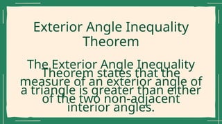 Exterior Angle .............................................. | PPTX