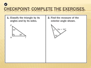 Exterior Angles and Triangle Inequalities.pptx
