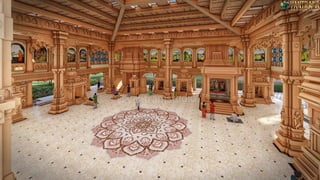 Exterior Rendering of a Temple with Traditional Indian.pptx