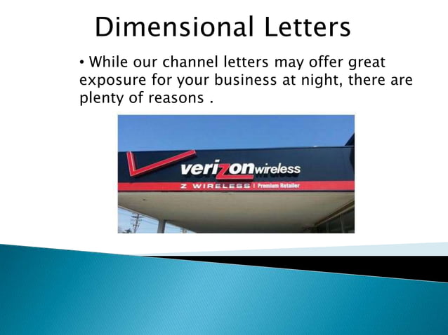 Exterior signage | PPT