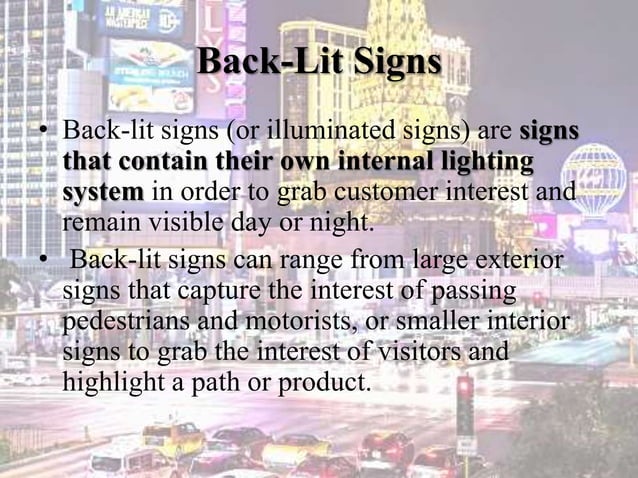 Exterior signage lighting | PPTX