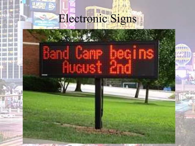 Exterior signage lighting | PPTX